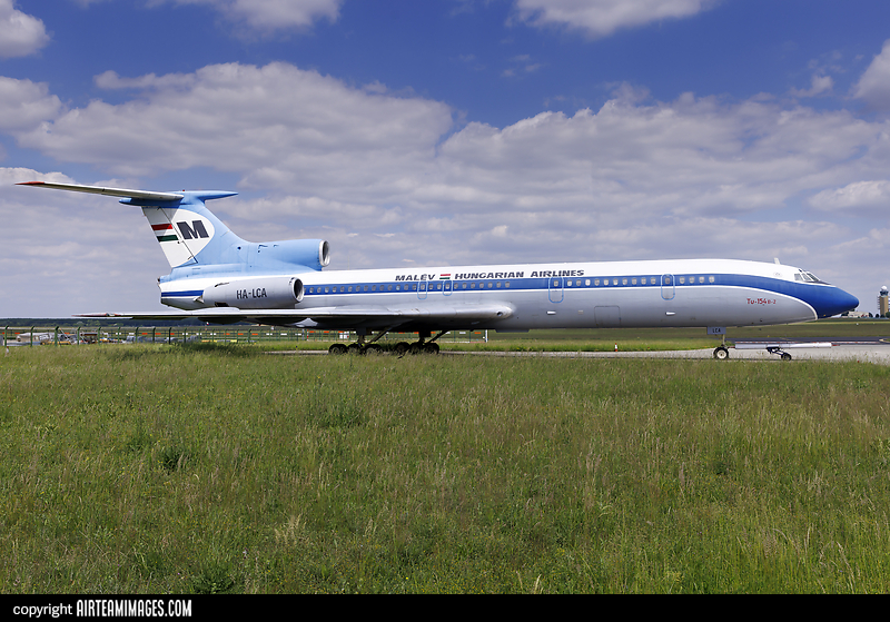 Tupolev Tu-154B-2 Malev Hungarian Airlines HA-LCA - AirTeamImages.com