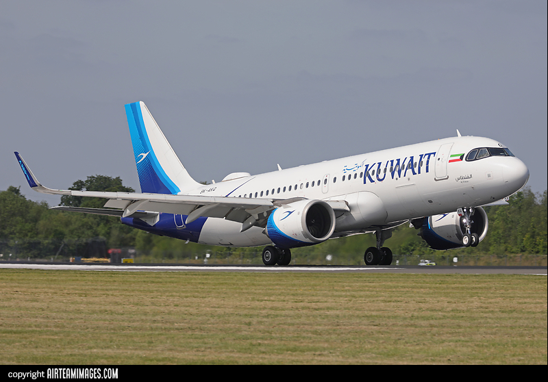 Airbus A320-251N Kuwait Airways 9K-AKQ - AirTeamImages.com