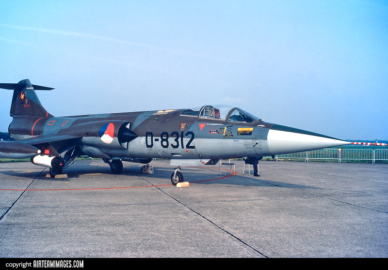 Lockheed F-104G Starfighter Netherlands - Air Force D-8312 - AirTeamImages.com