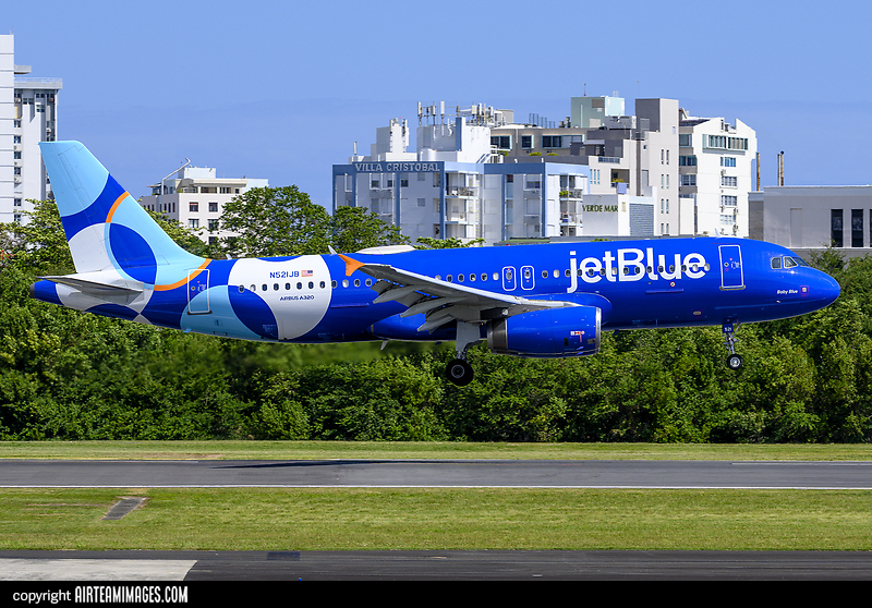 Airbus A320-232 JetBlue Airways N521JB - AirTeamImages.com