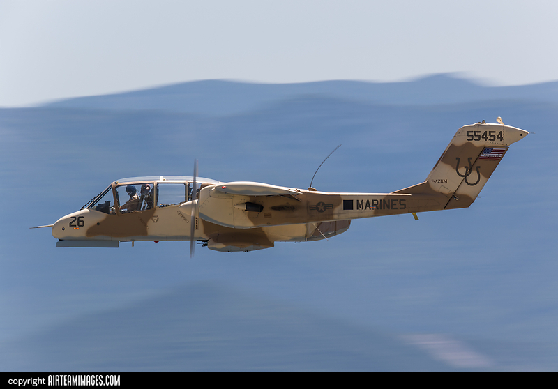 North American Rockwell OV-10 Bronco USA - US Marine Corps F-AZKM ...