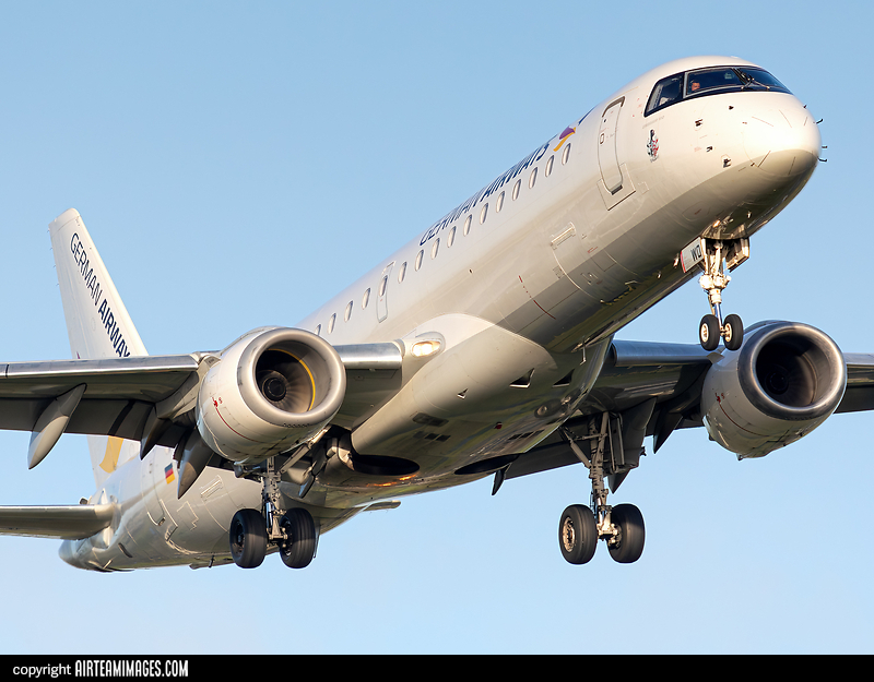 Embraer ERJ-190LR German Airways D-AMWO - AirTeamImages.com