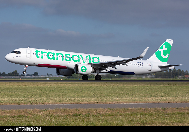Airbus A321-252NX Transavia PH-YHB - AirTeamImages.com