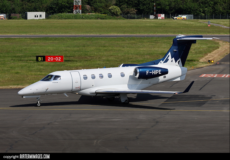 Embraer Phenom 300 Private F-HIPE - AirTeamImages.com