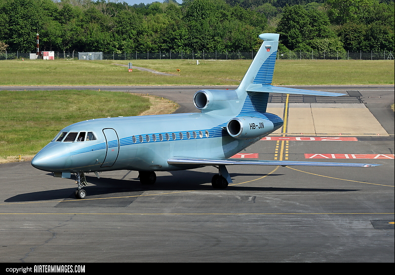 Dassault Falcon 900EX Jet Aviation HB-JIN - AirTeamImages.com