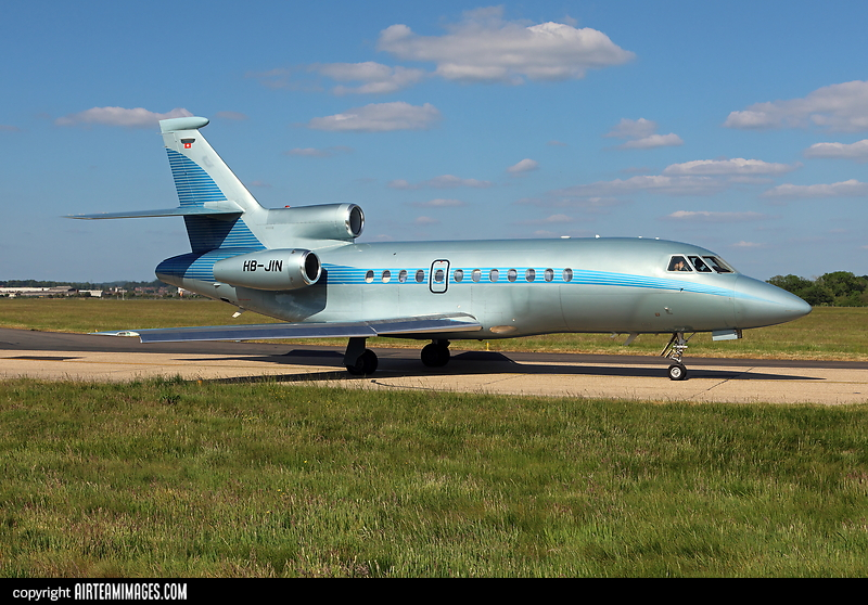 Dassault Falcon 900EX Jet Aviation HB-JIN - AirTeamImages.com