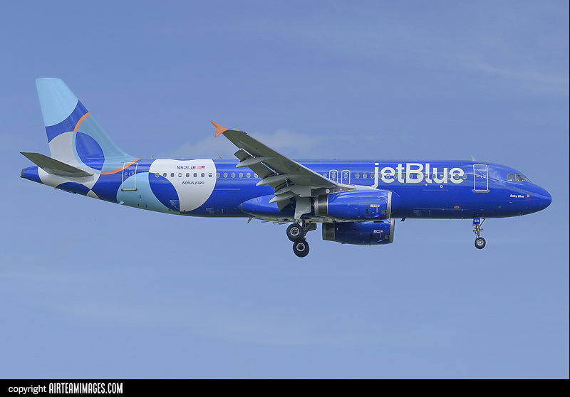 Airbus A320-232 JetBlue Airways N521JB - AirTeamImages.com
