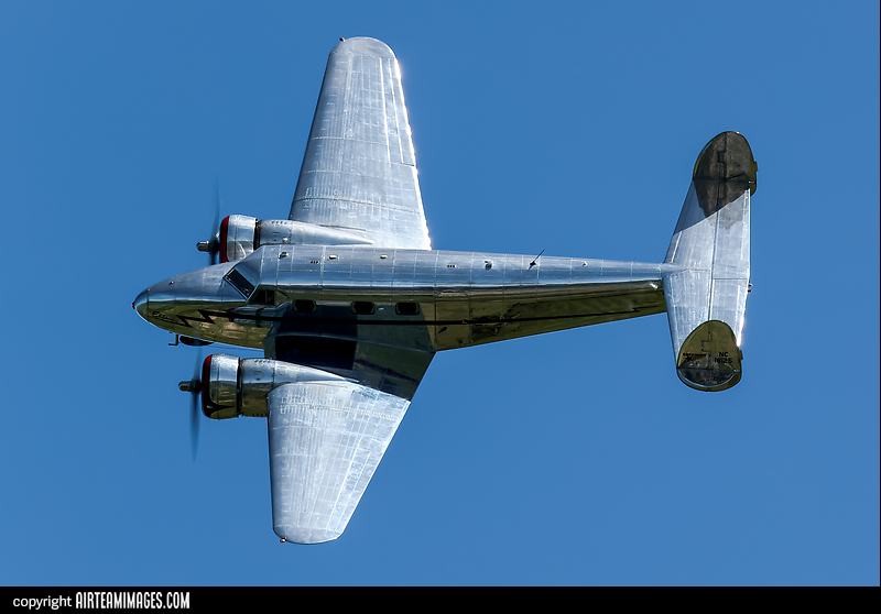Lockheed 12A Electra Junior Private NC18125 - AirTeamImages.com