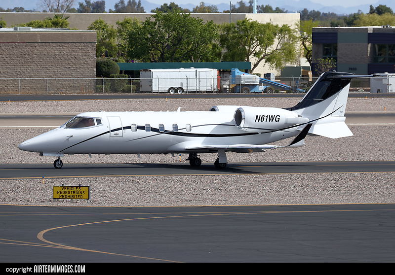 Bombardier Learjet 60XR Private N61WG - AirTeamImages.com