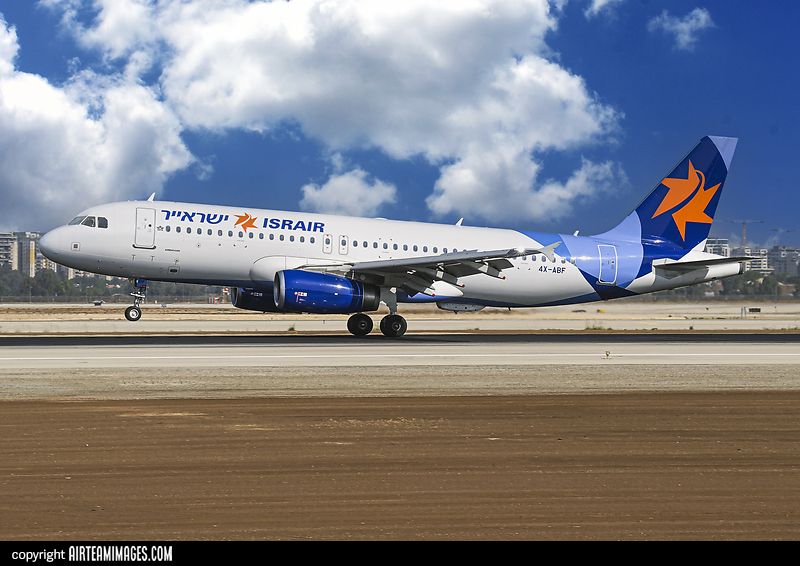 Airbus A320-232 Israir 4X-ABF - AirTeamImages.com