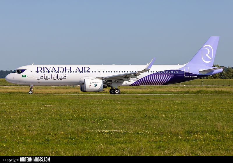 Airbus A321-271NY Riyadh Air F-WWBZ - AirTeamImages.com