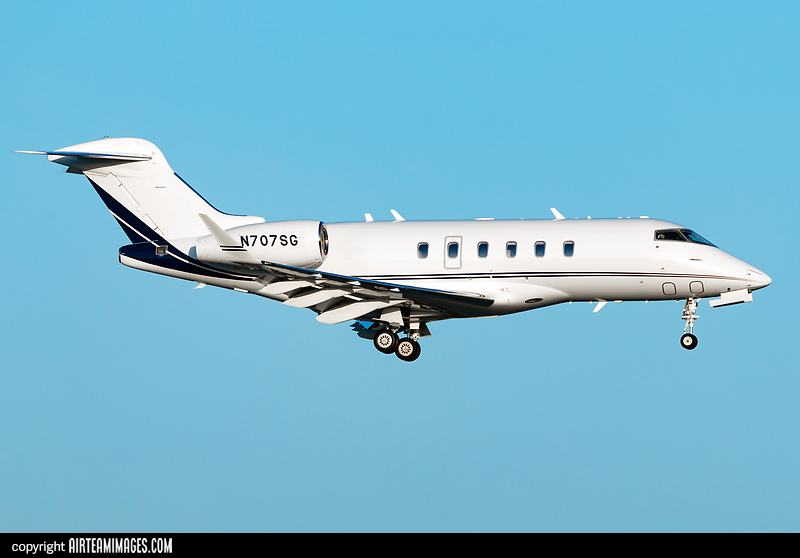 Bombardier Challenger 350 Private N707SG - AirTeamImages.com