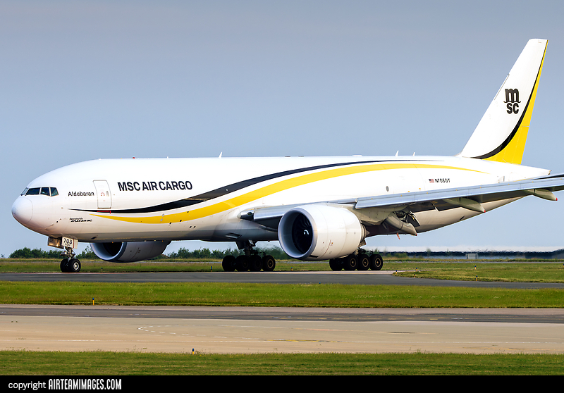 Boeing 777-F MSC Air Cargo (Atlas Air) N708GT - AirTeamImages.com