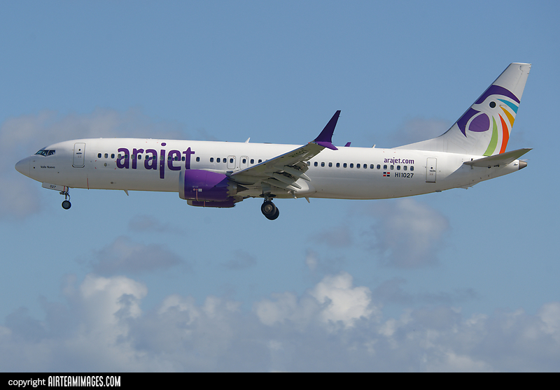 Boeing 737-8 MAX AraJet HI1027 - AirTeamImages.com