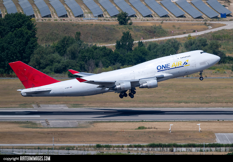 Boeing 747-433(BDSF) One Air G-UNET - AirTeamImages.com