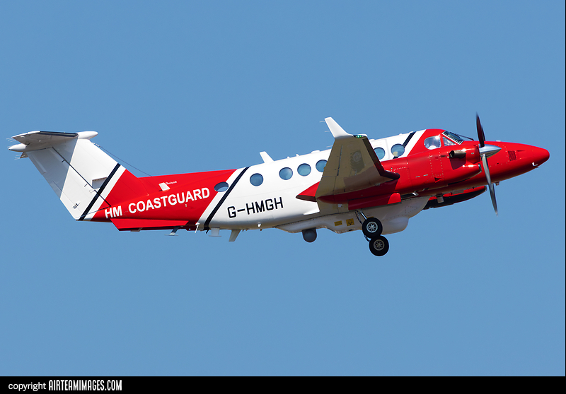 Beechcraft King Air 350i United Kingdom - Coast Guard G-HMGH ...