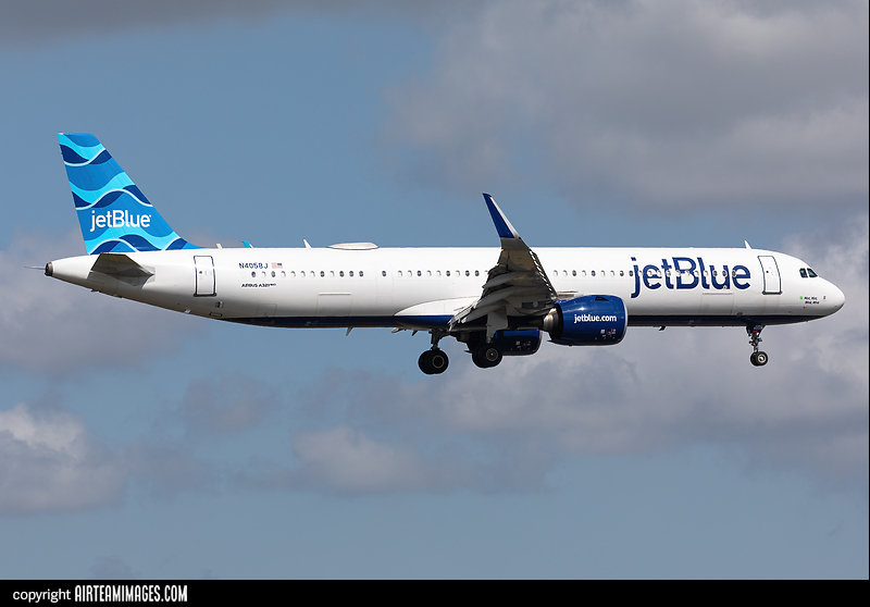 Airbus A321-271NX JetBlue Airways N4058J - AirTeamImages.com