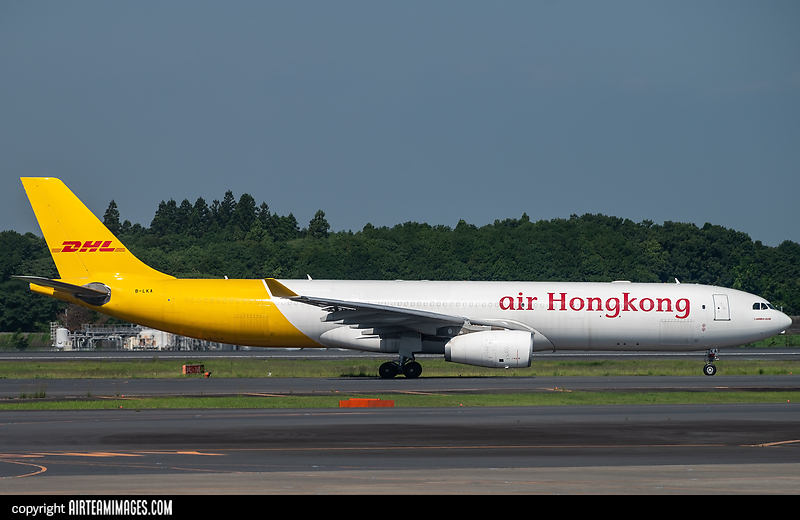 Airbus A330-343P2F DHL (Air Hong Kong) B-LKA - AirTeamImages.com