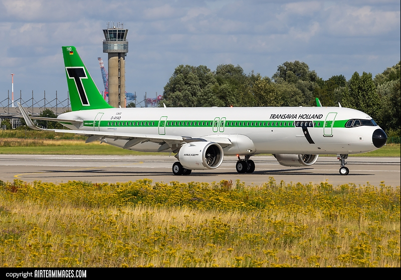 Airbus A321-252NX Transavia PH-YHD - AirTeamImages.com