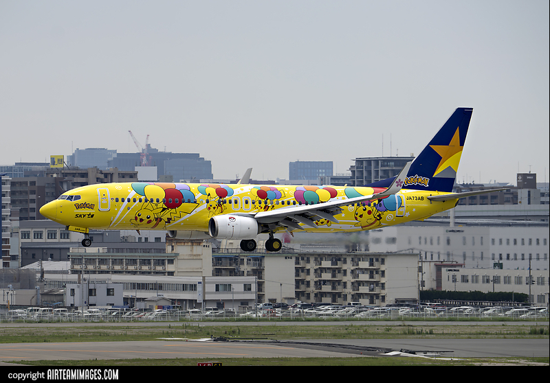 Boeing 737-8AL Skymark Airlines JA73AB - AirTeamImages.com