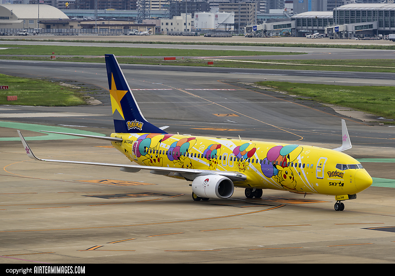 Boeing 737-8AL Skymark Airlines JA73AB - AirTeamImages.com