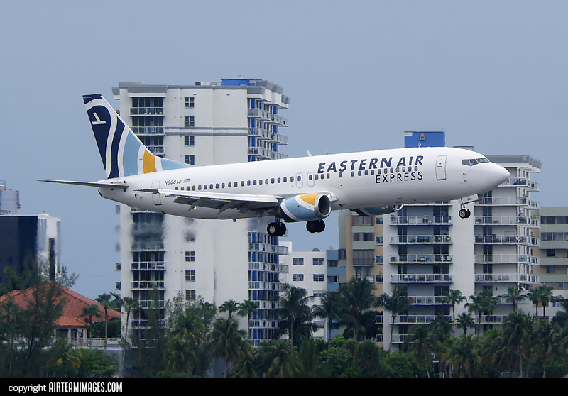 Boeing 737-4Q8 Eastern Air Express N808TJ - AirTeamImages.com