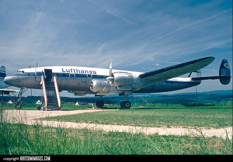 Lockheed L-1049G Super Constellation Lufthansa D-ALIN - AirTeamImages.com