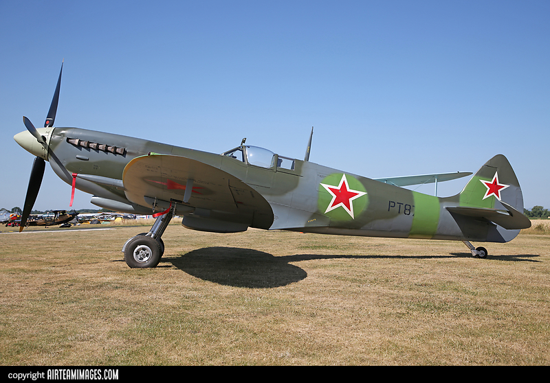 Supermarine Spitfire Mk.IX Russia - Russian Air Force G-PTIX ...