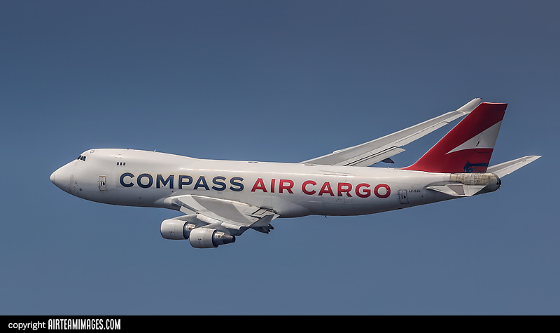 Boeing 747-412F(SCD) Compass Air Cargo LZ-CJA - AirTeamImages.com