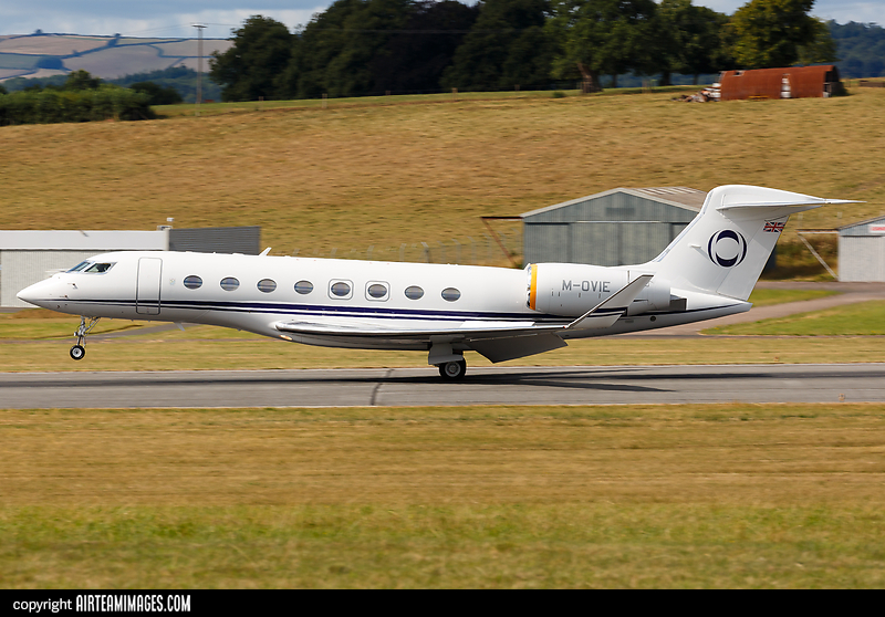 Gulfstream G650 Ineos Aviation M-OVIE - AirTeamImages.com