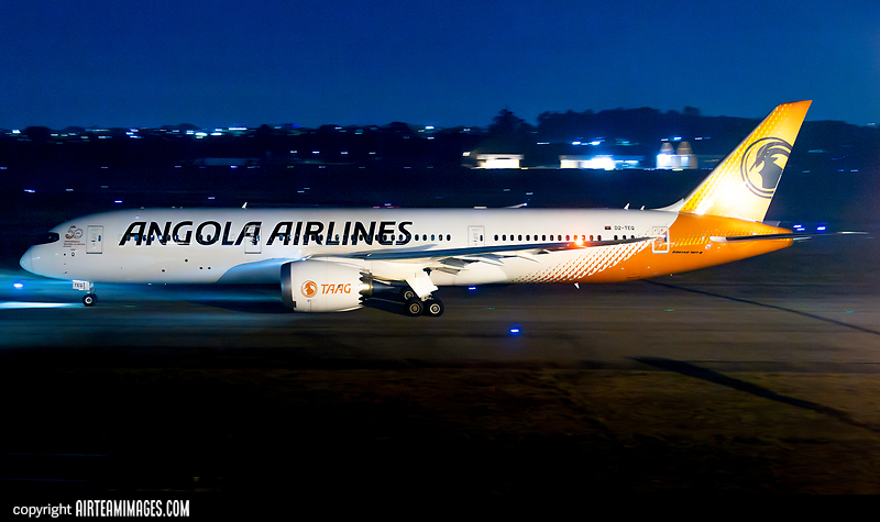 Boeing 787-9 Dreamliner TAAG Angola Airlines D2-TEQ - AirTeamImages.com