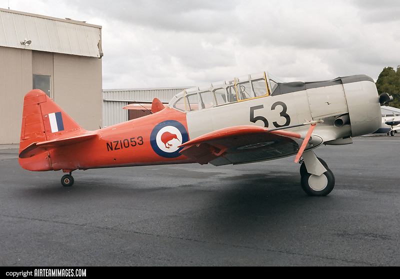 North American T-6 Harvard IIA New Zealand - Air Force ZK-JJA ...