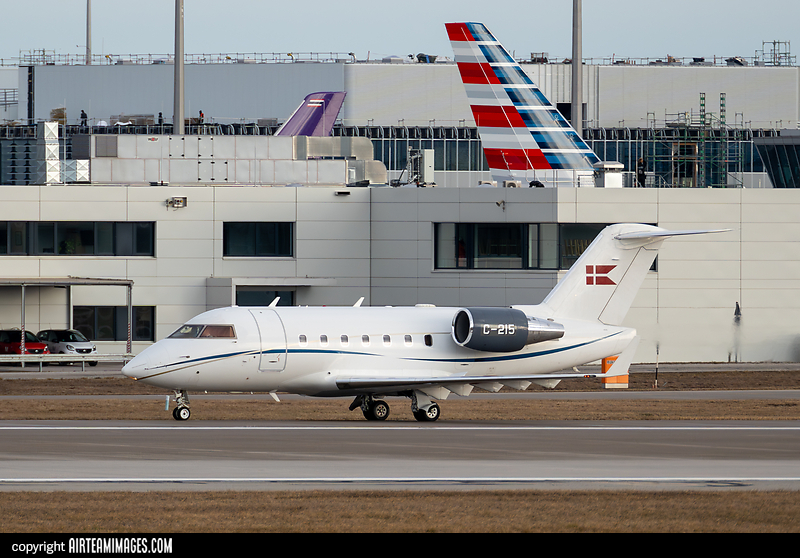 Bombardier Challenger 604 Denmark - Royal Danish Air Force C-215 ...