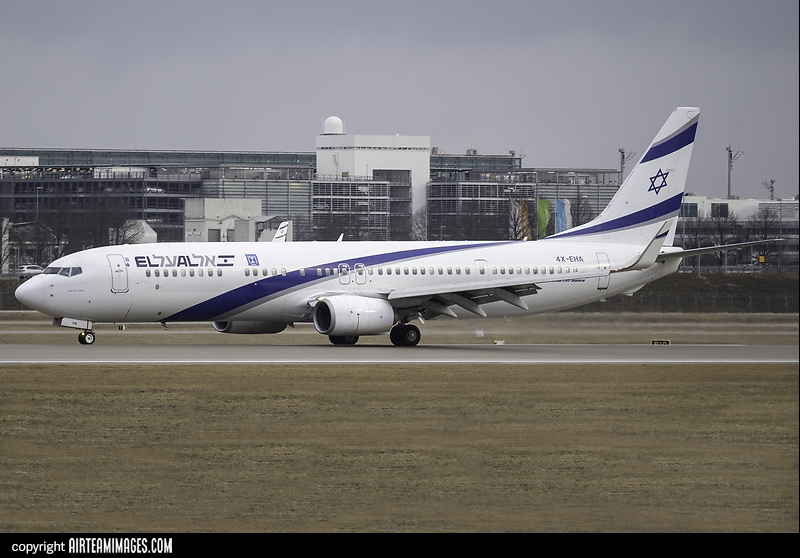 Boeing 737-958/ER El Al 4X-EHA - AirTeamImages.com