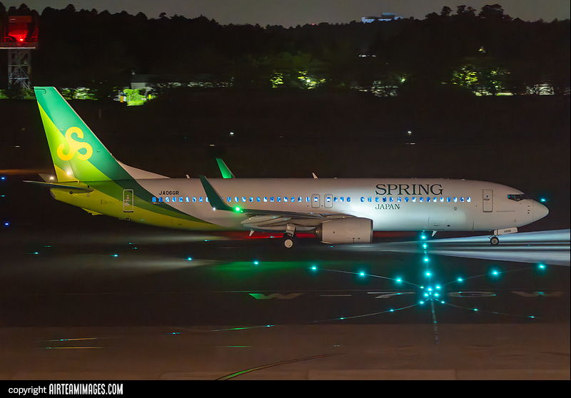 Boeing 737-8AL Spring Airlines Japan JA06GR - AirTeamImages.com