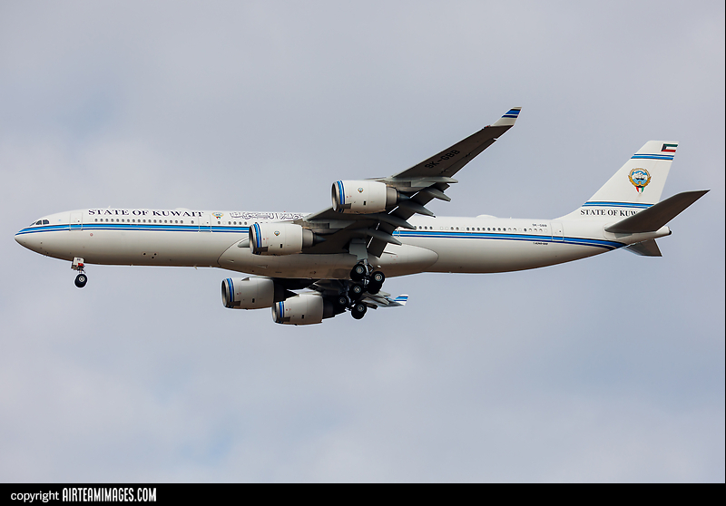 Airbus A340-542 State of Kuwait 9K-GBB - AirTeamImages.com
