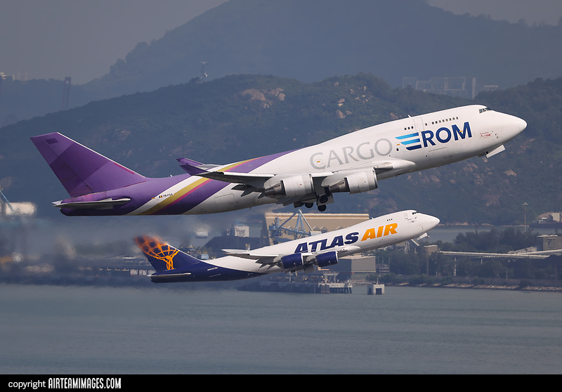 Boeing 747-4D7(BCF) Rom Cargo Airlines YR-FSA - AirTeamImages.com