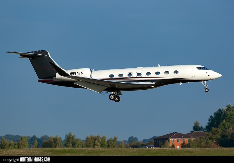 Gulfstream G650ER Flexjet N664FX - AirTeamImages.com