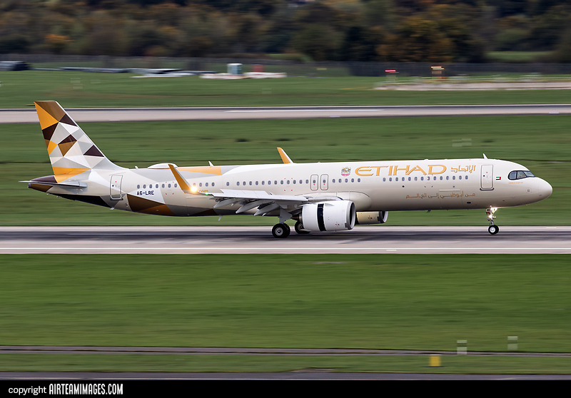 Airbus A321-251NX Etihad Airways A6-LRE - AirTeamImages.com
