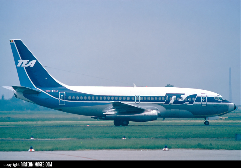 Boeing 737-219 TEA - Trans European Airways OO-TEJ - AirTeamImages.com