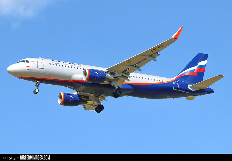 Airbus A320-214 Aeroflot Russian Airlines RA-73763 - AirTeamImages.com