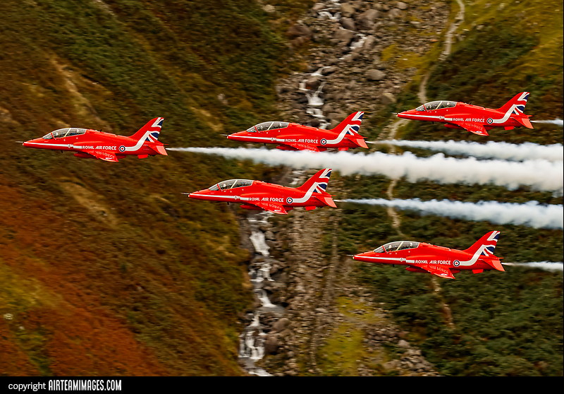 British Aerospace Hawk Red Arrows XX221 - AirTeamImages.com
