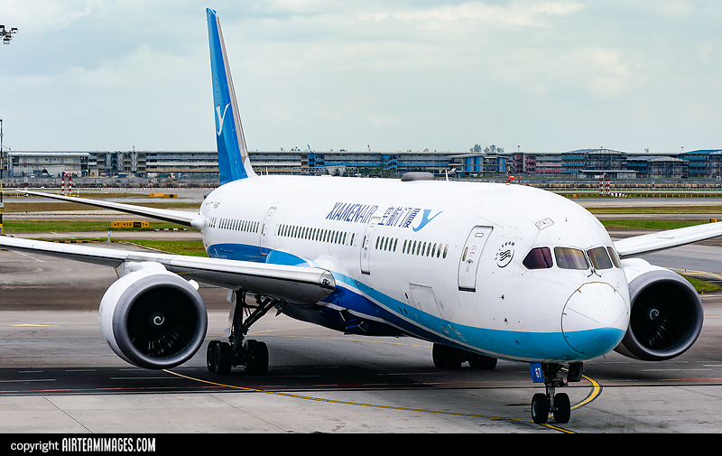 Boeing 787-9 Dreamliner XiamenAir B-1567 - AirTeamImages.com