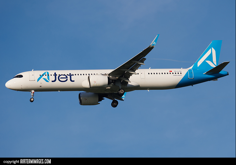Airbus A321-271NX AJet TC-LTU - AirTeamImages.com