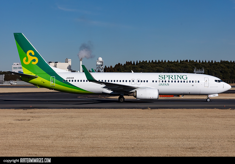 Boeing 737-81D Spring Airlines Japan JA01GR - AirTeamImages.com