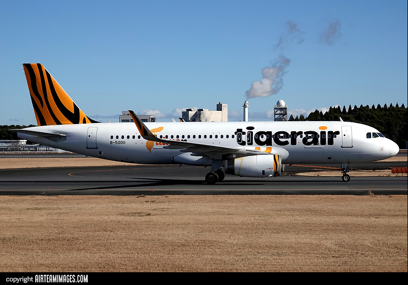 Airbus A320-232 Tigerair Taiwan B-50011 - AirTeamImages.com