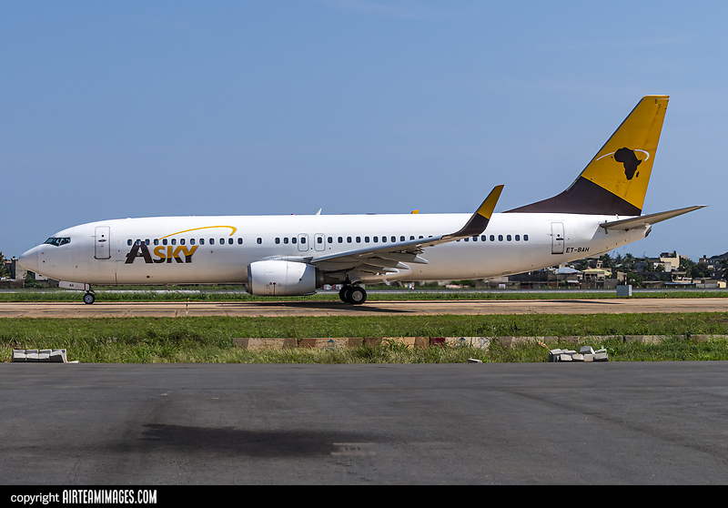 Boeing 737-8AL Asky Airlines ET-BAH - AirTeamImages.com