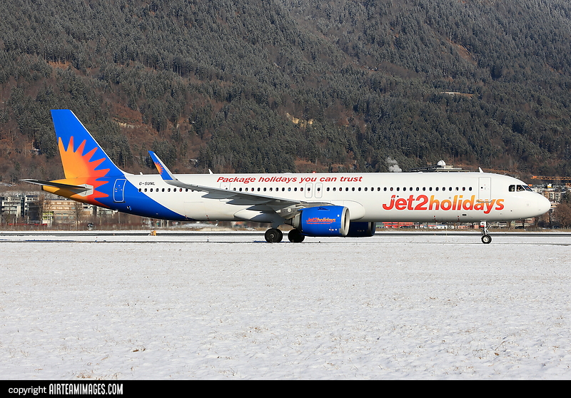 Airbus A321-251NX Jet2 G-SUNL - AirTeamImages.com