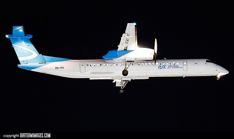 Bombardier Dash 8-402Q Cobham Aviation Services VH-IYK - AirTeamImages.com