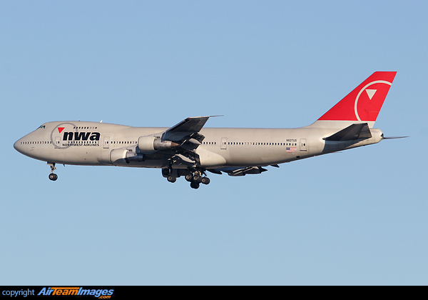 Boeing 747-251B Northwest Airlines N637US - AirTeamImages.com